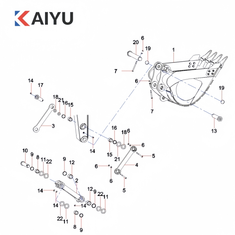1 Bucket SY125C6C2K.3.4A 12424302